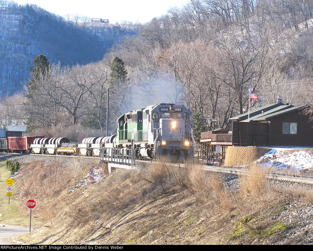 Nrex 5668, CP's River Sub.